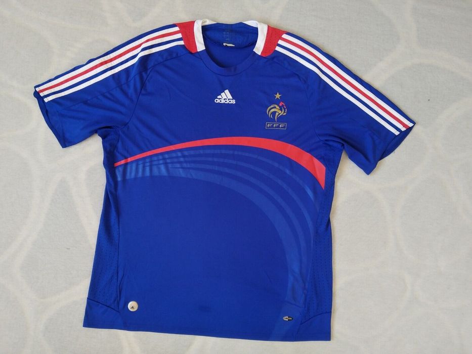Adidas 2007- 2008 ADIDAS France Home FOOTBALL Shirt KIT SIZE XL | Grailed