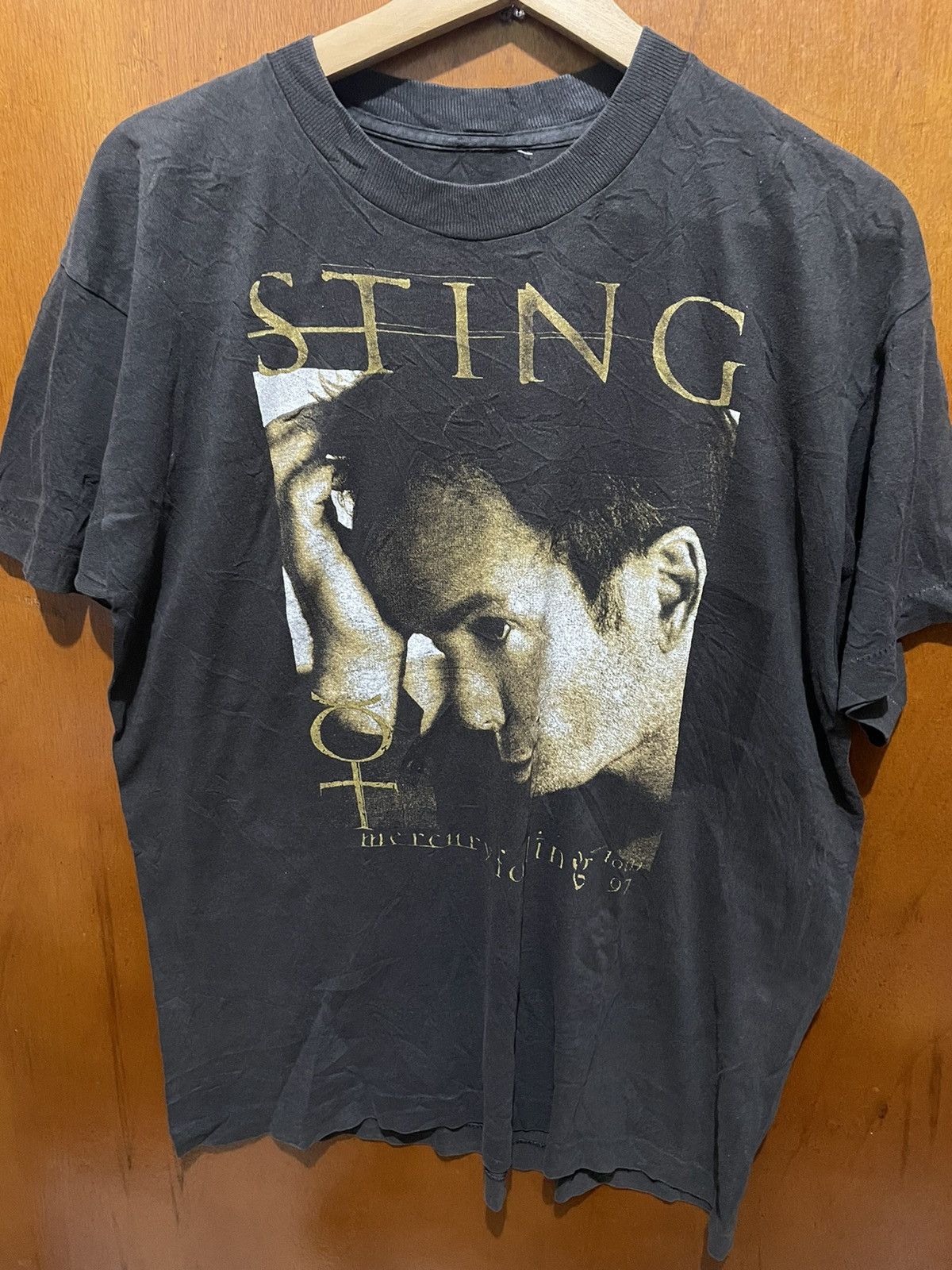 Band Tees × Sting × Vintage Vintage 90s Sting 1997 Tour Shirt | Grailed