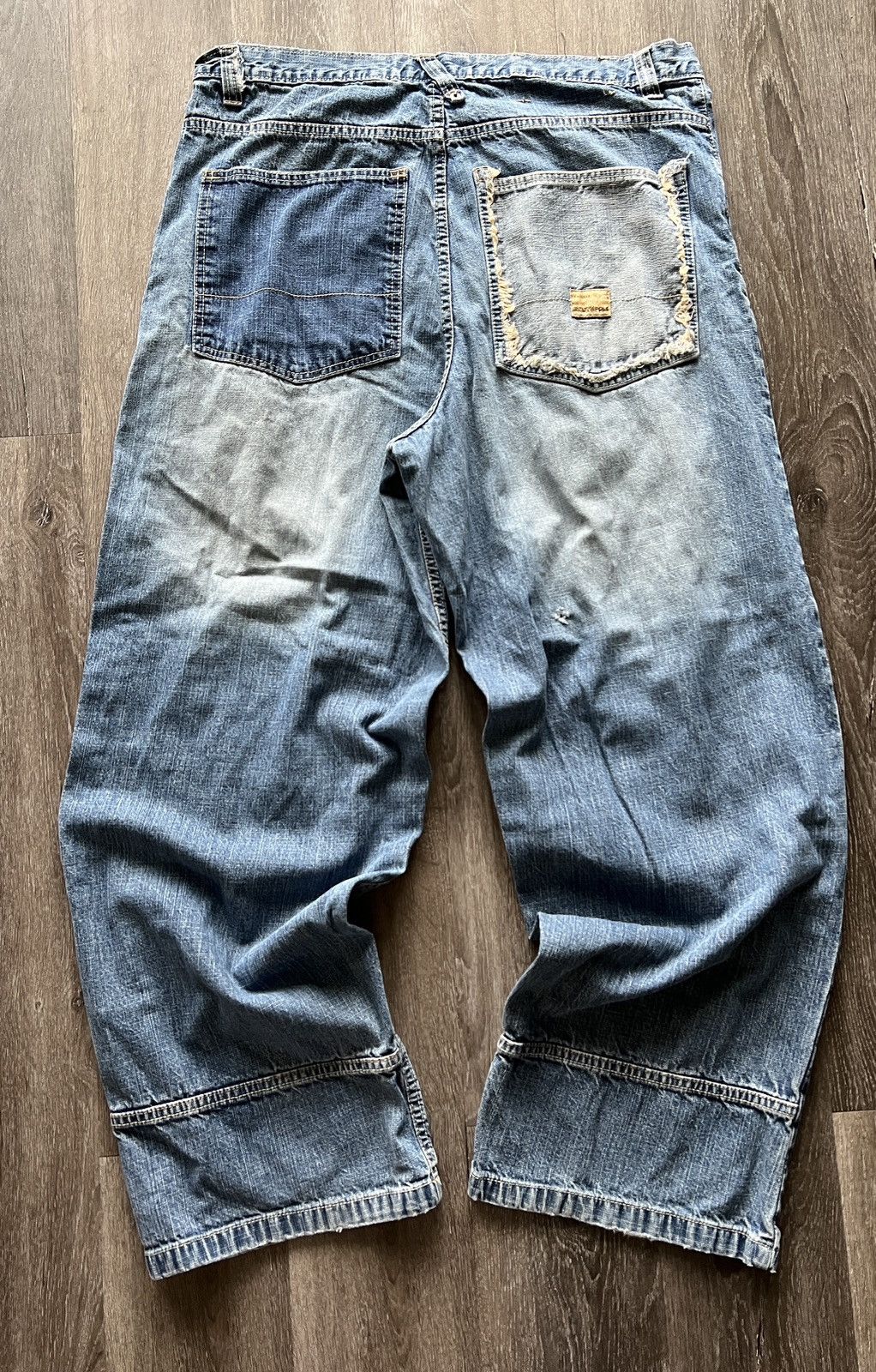 Jnco × Southpole × Vintage Vintage Y2K South Pole unique wide leg baggy ...