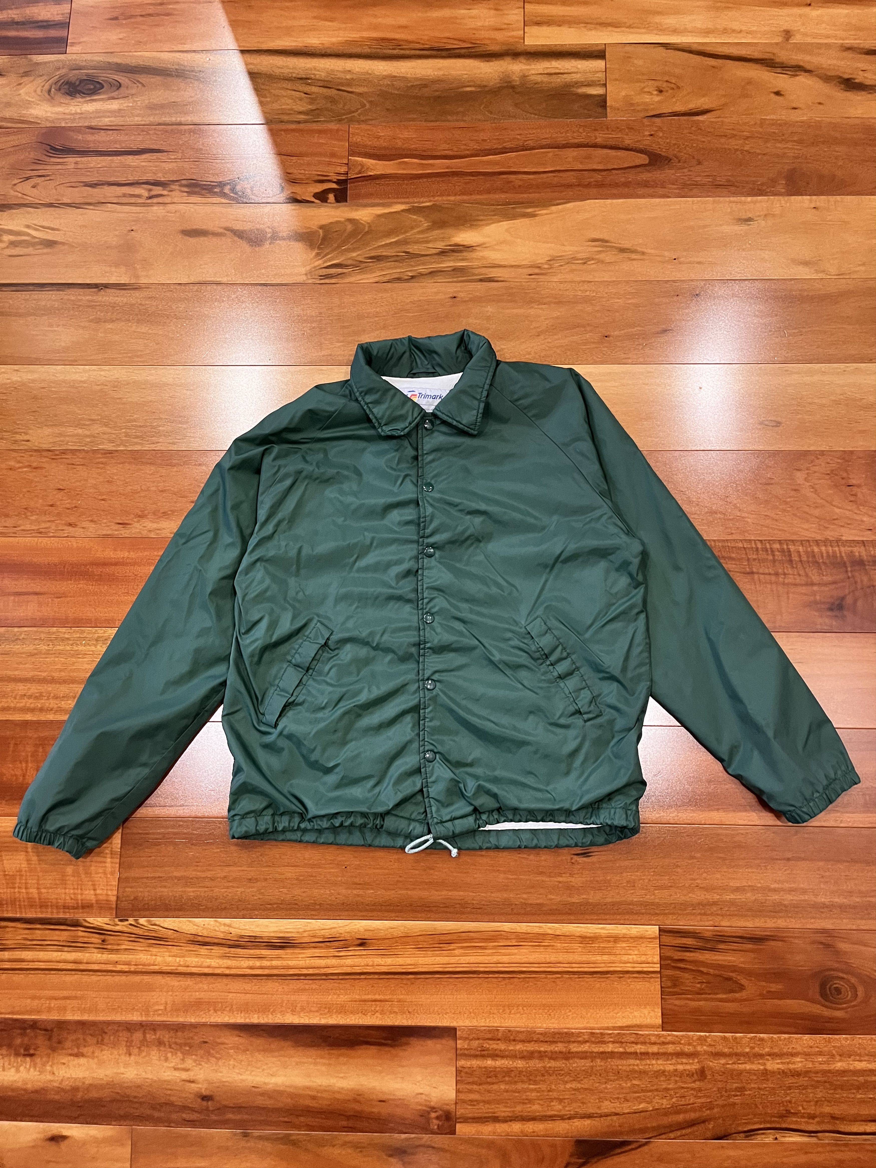 Vintage Vintage 90s Forest Green Coach Jacket Light Windbreaker | Grailed