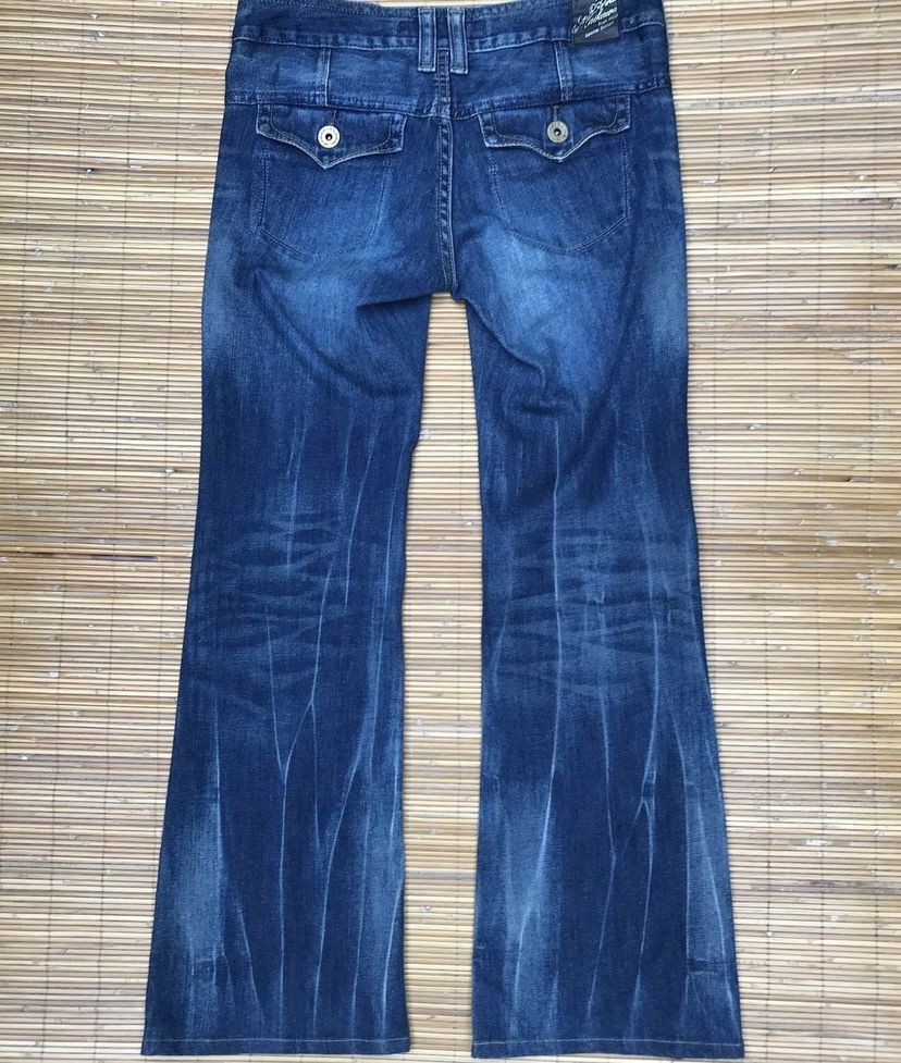 Hysteric Glamour 💥SUPER FLARE 💥JAPANESE FLARE JEANS RARE DESIGN | Grailed