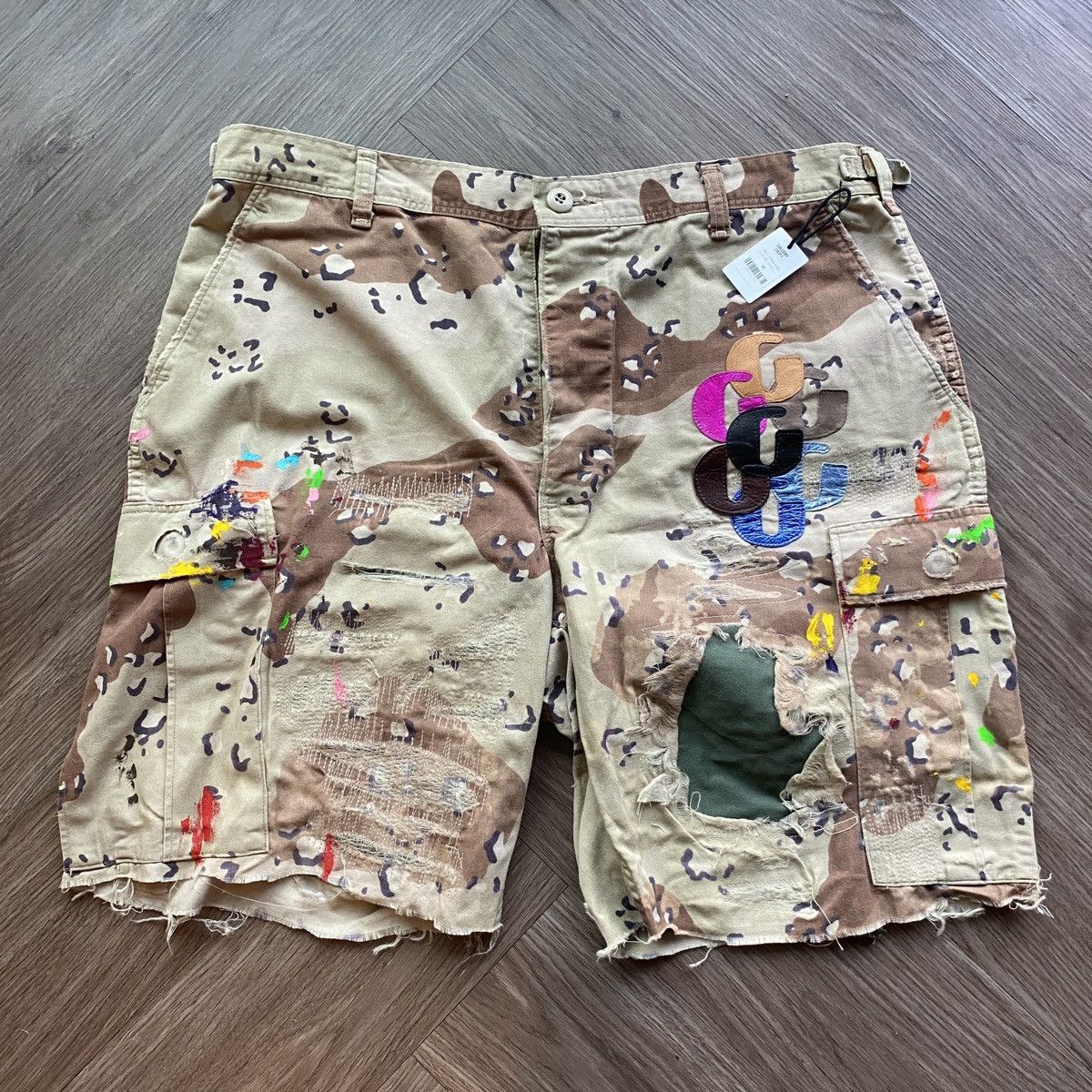 Gallery Dept. Gallery Dept. G patch camo cargo short | Grailed