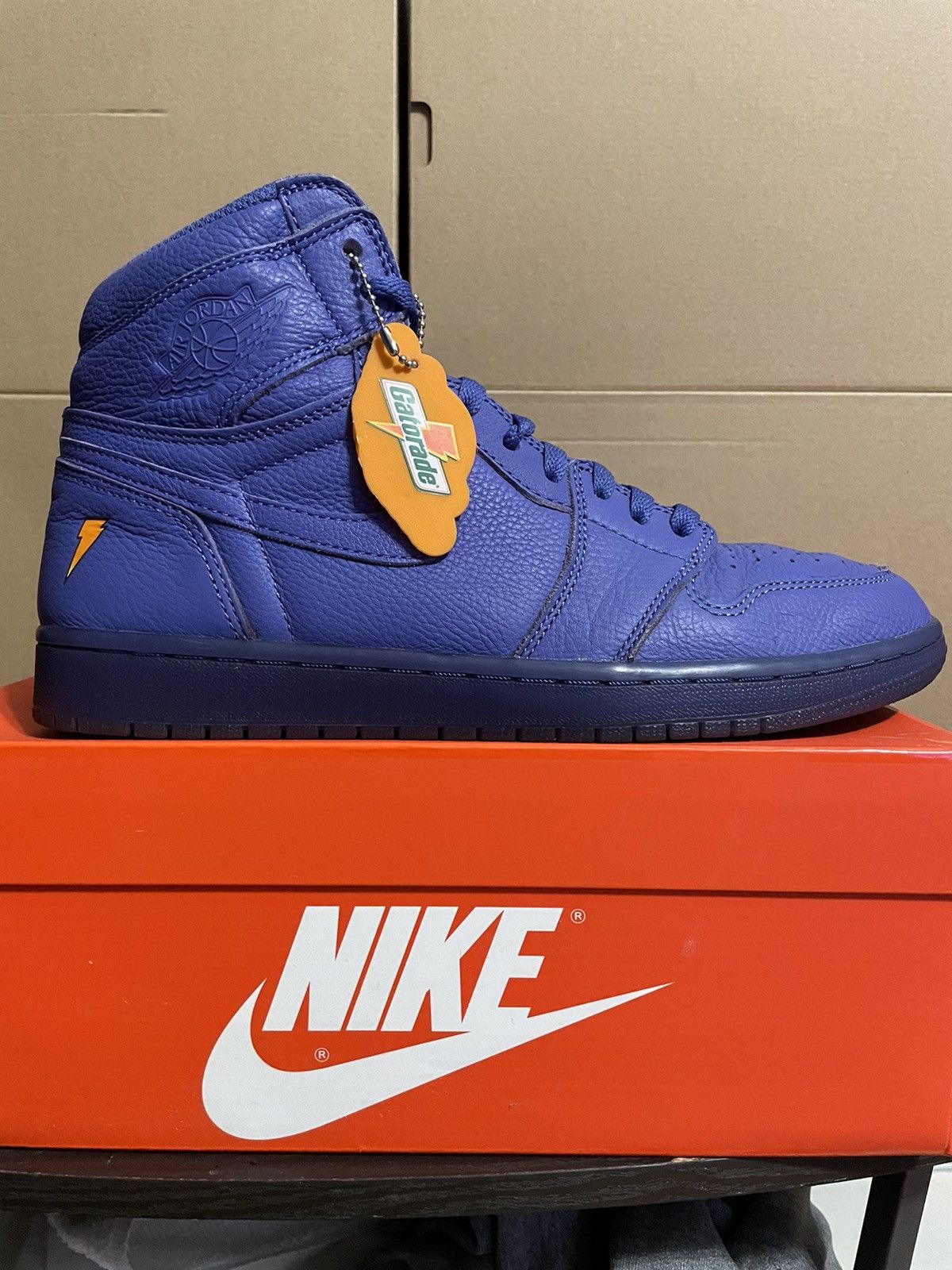 Jordan Brand Air Jordan 1 High OG x Gatorade “Rush Violet/Grape” | Grailed