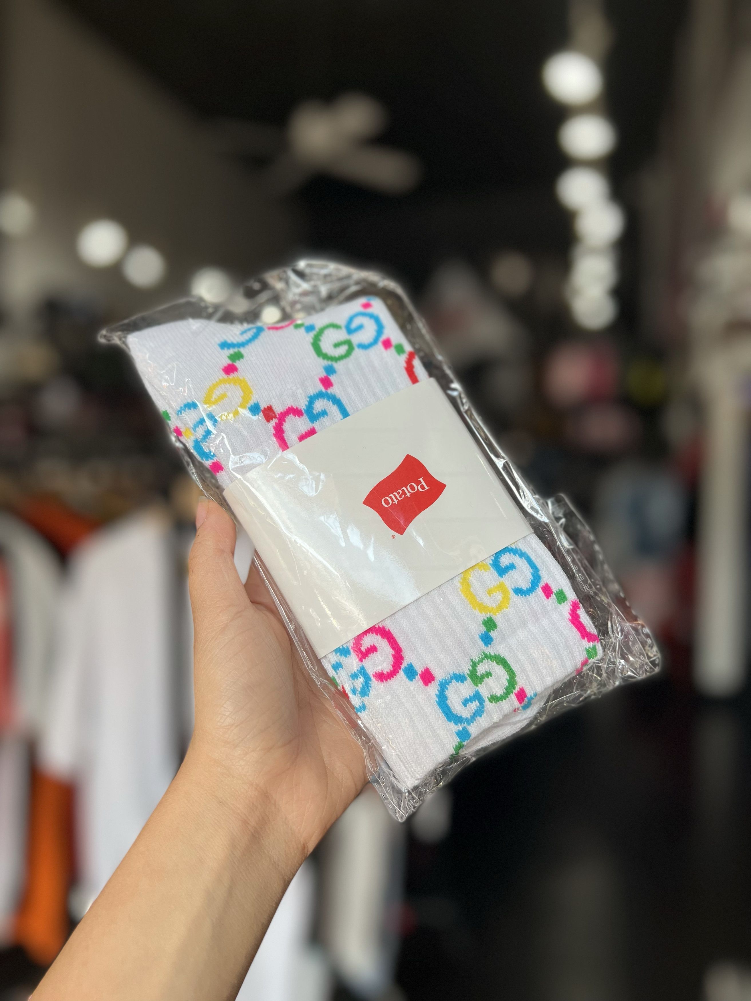 Imran Potato Imran Potato Gucci Monogram Logo Sock | Grailed