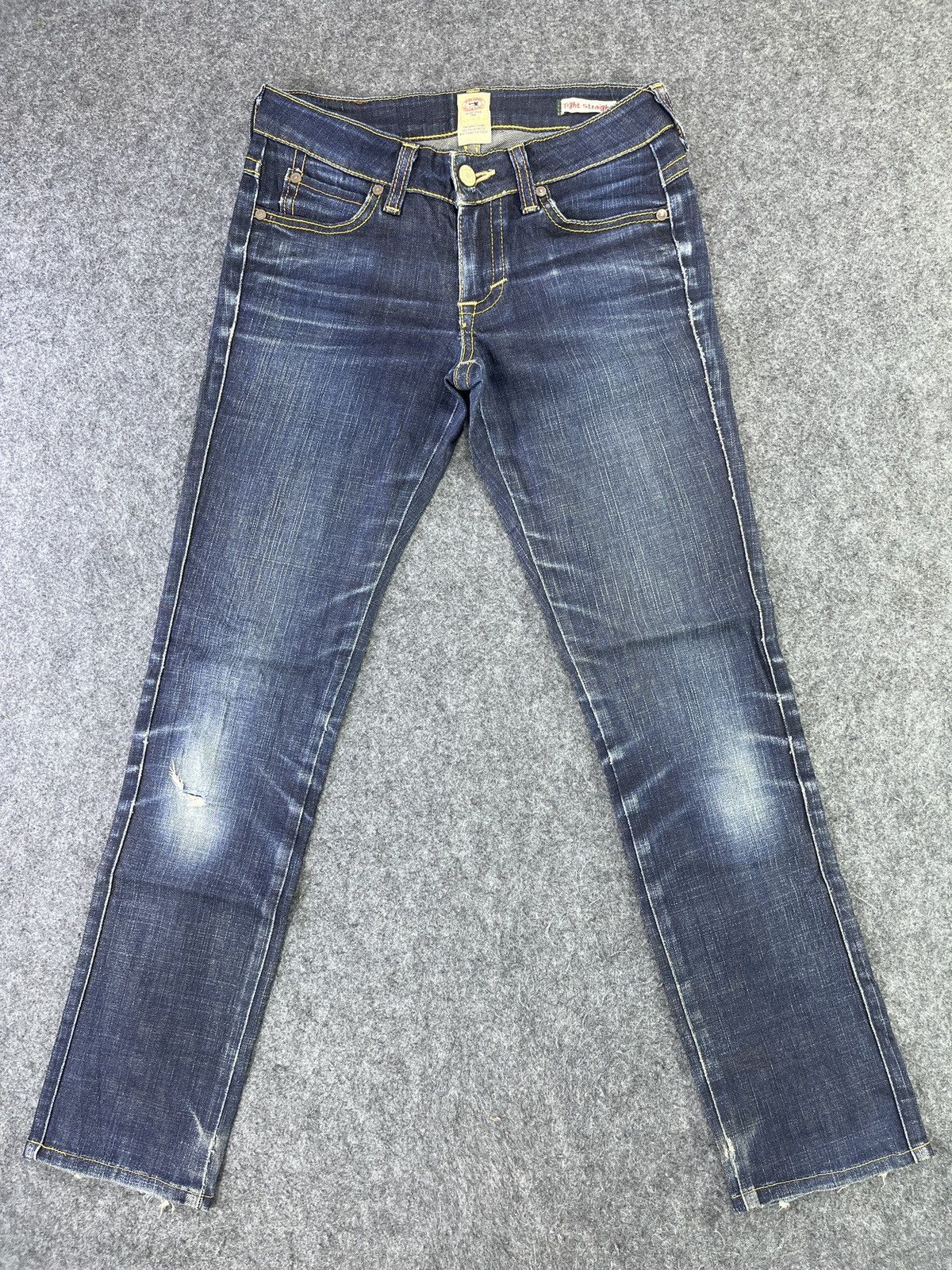 Edwin Miss Edwin Tight Straight Blue Jeans - J850 | Grailed