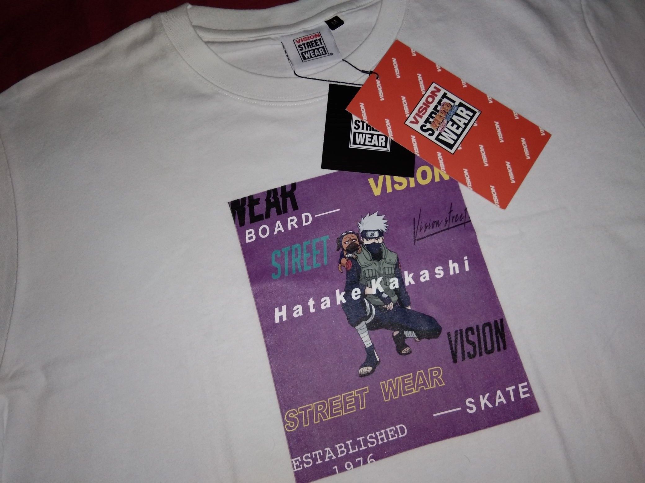 Vision Streetwear NEW 2019 Vision Street Wear x Naruto / Kakashi anime ...