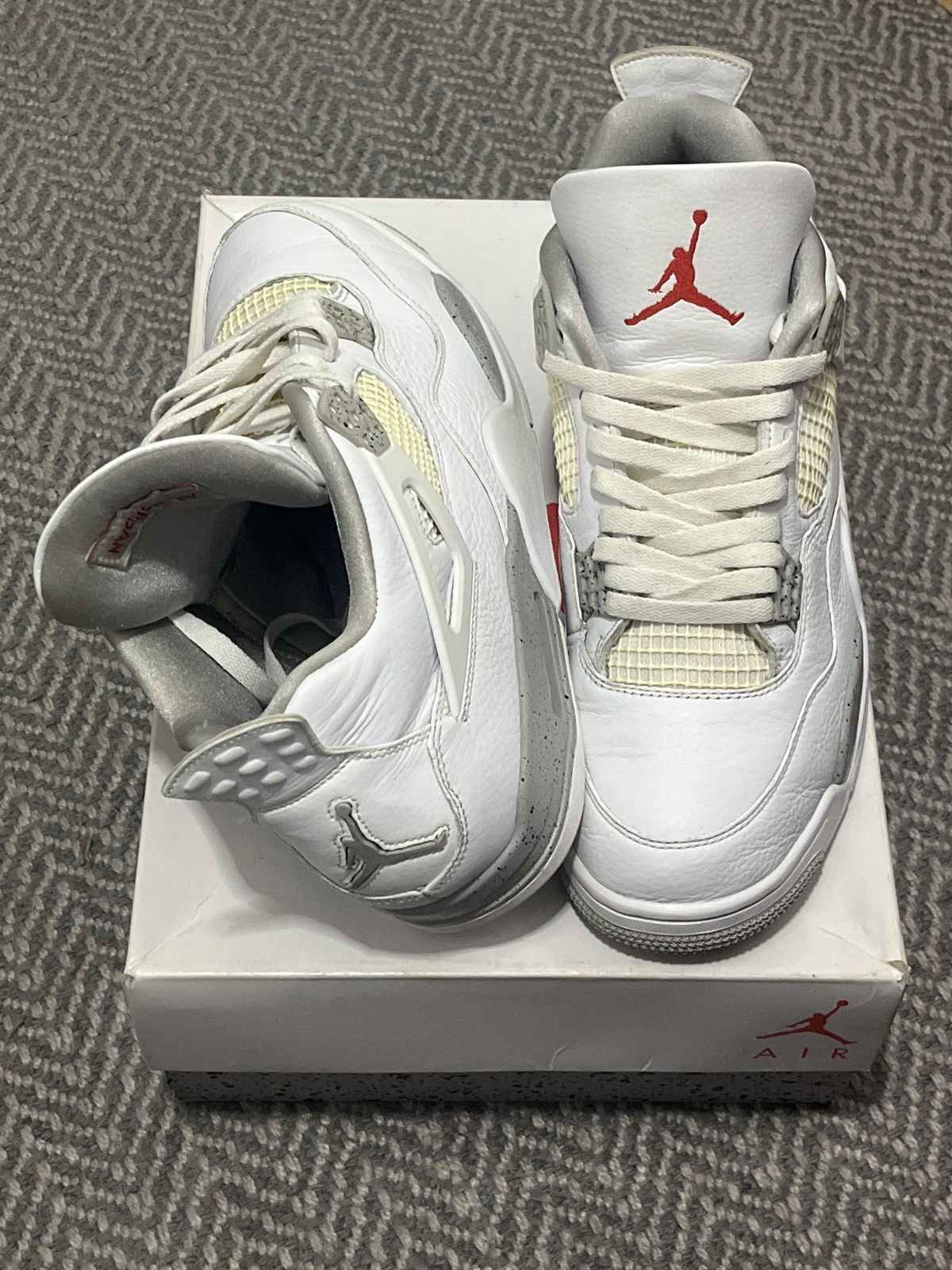 Nike Jordan Oreo 4 Retro Og (White) | Grailed