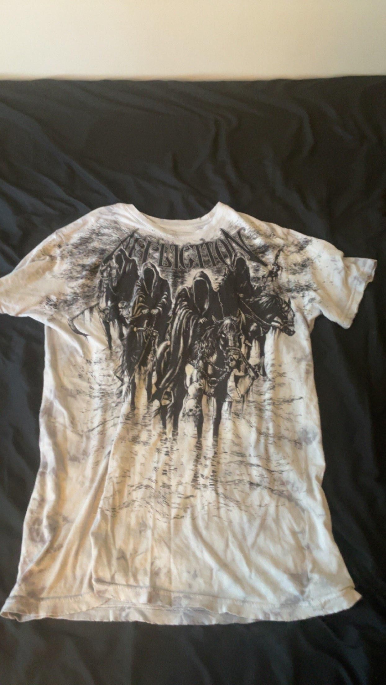 Affliction × Haunted Mound × Vintage Affliction Ghost Mountain Sematary ...