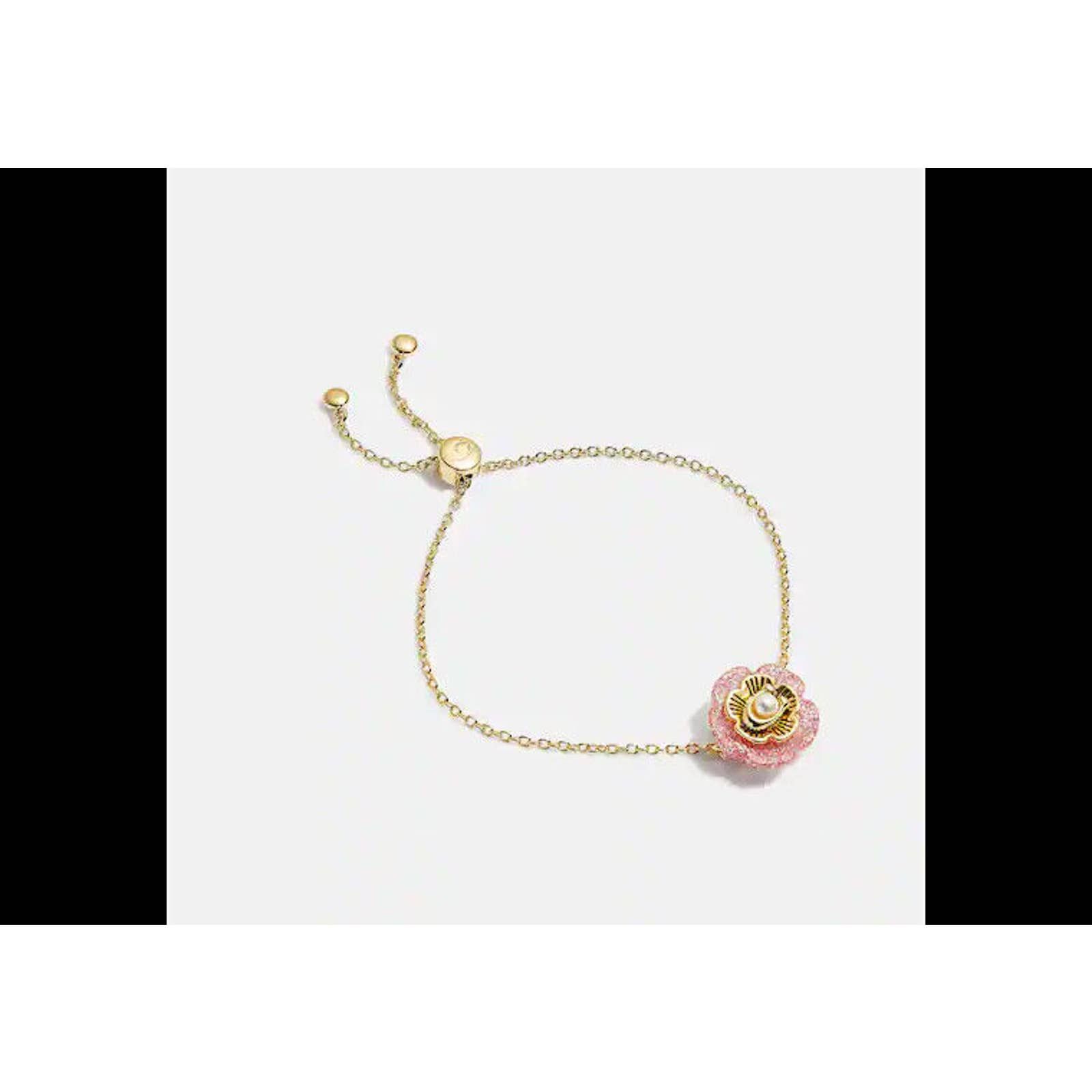 Coach Coach C9618 Tea Rose Slider Bracelet Resin Sliding Bead | Grailed