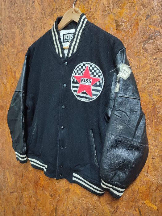Varsity Vintage KISS Racing Team Varsity Jacket | Grailed
