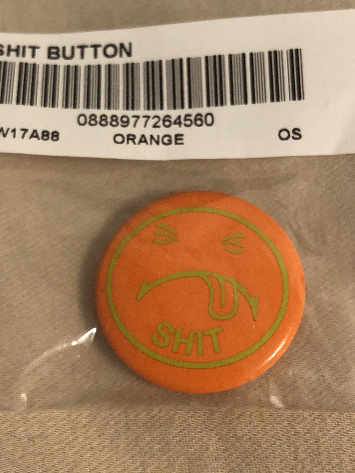Supreme Shit Button | Grailed