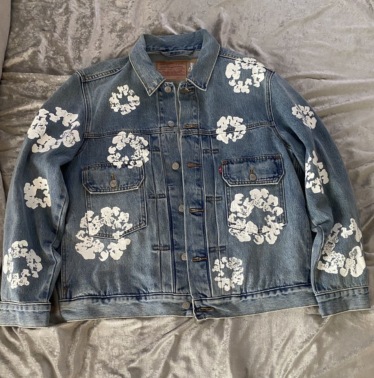 DENIM TEARS × Denim Jacket × Levi's Denim Tears Jacket | Grailed
