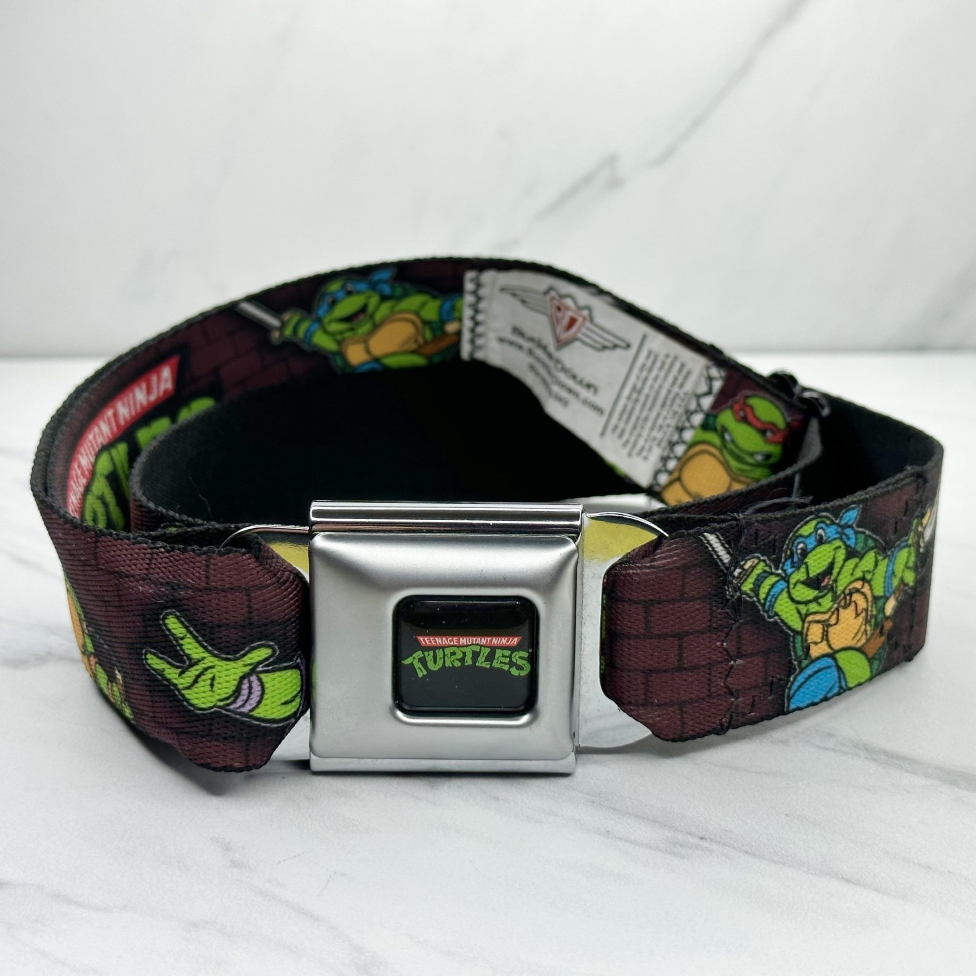 Other Buckle Down Teenage Mutant Ninja Turtles TMNT Seatbelt Belt | Grailed