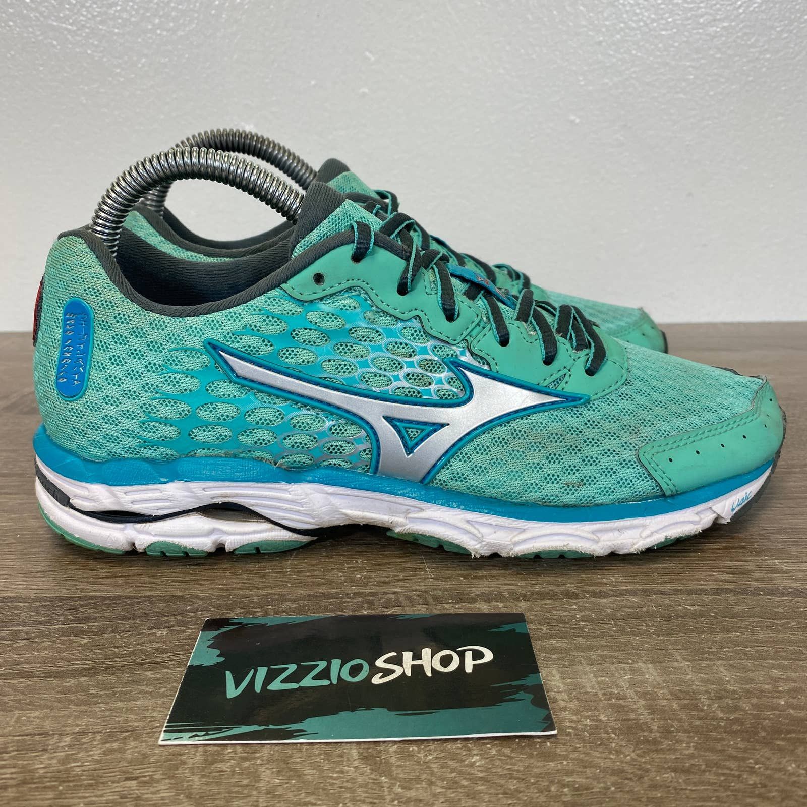Mizuno Mizuno Wave Inspire 11 Teal Blue Silver Running Shoes | Grailed