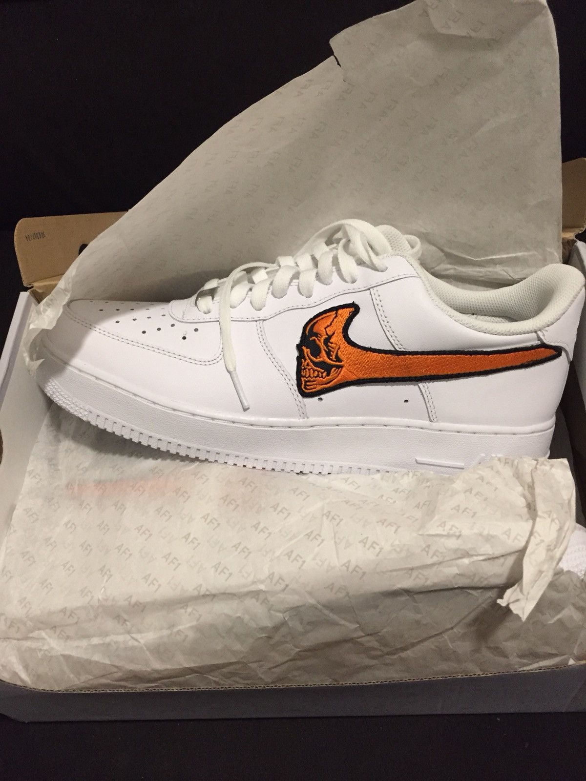 Nike × Warren Lotas Warren Lotas Skullforce AF1 | Grailed