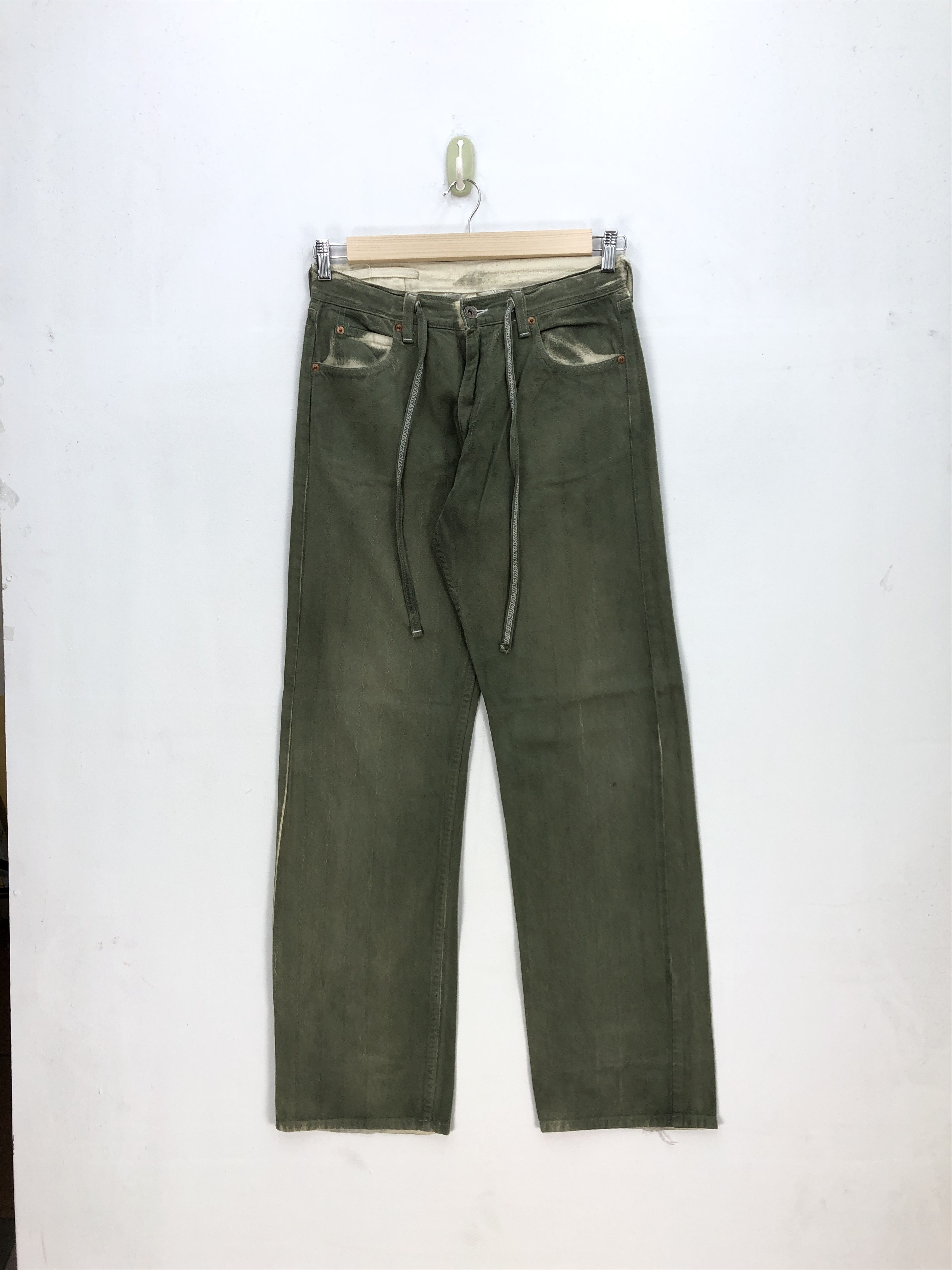 Levi's × Vintage Vintage Levis Jeans Levis 503 Denim Olive Green Levis ...