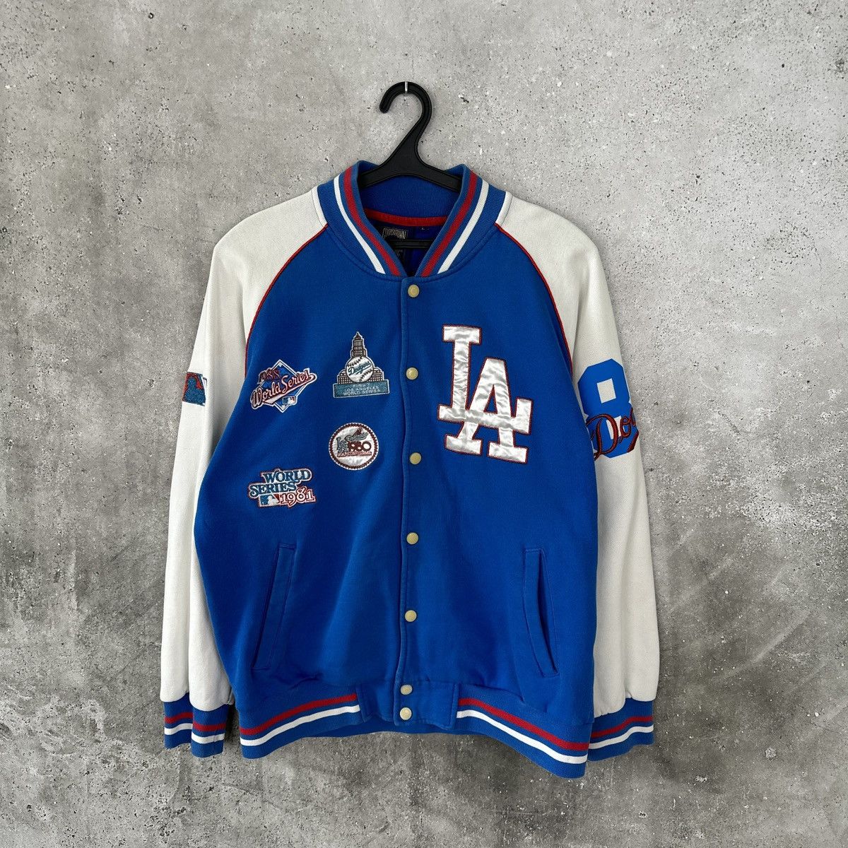 Majestic LOS ANGELES DODGERS WORLD SERIES 1981 ALL-STAR GAME JACKET ...