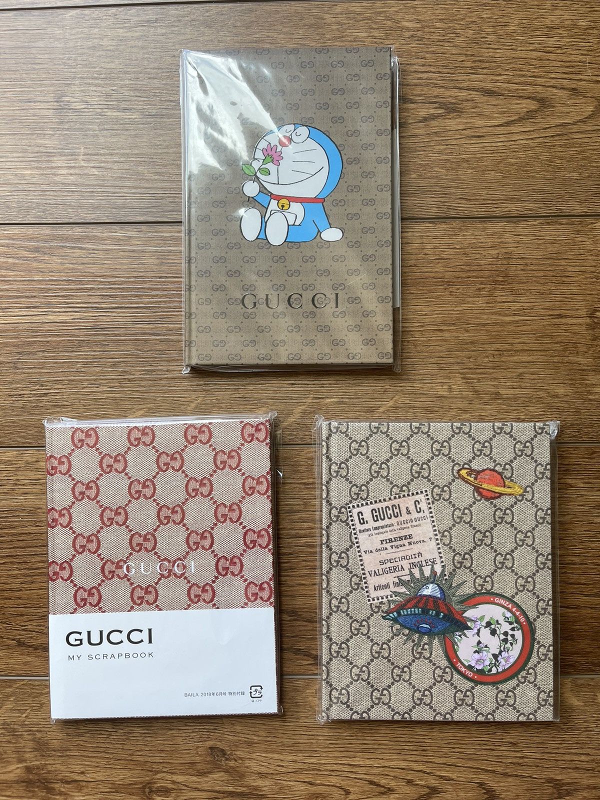 Gucci 3 Brand New Gucci Notebooks | Grailed