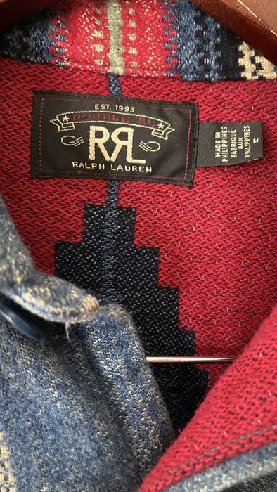 RRL Ralph Lauren RRL navajo workshirt | Grailed