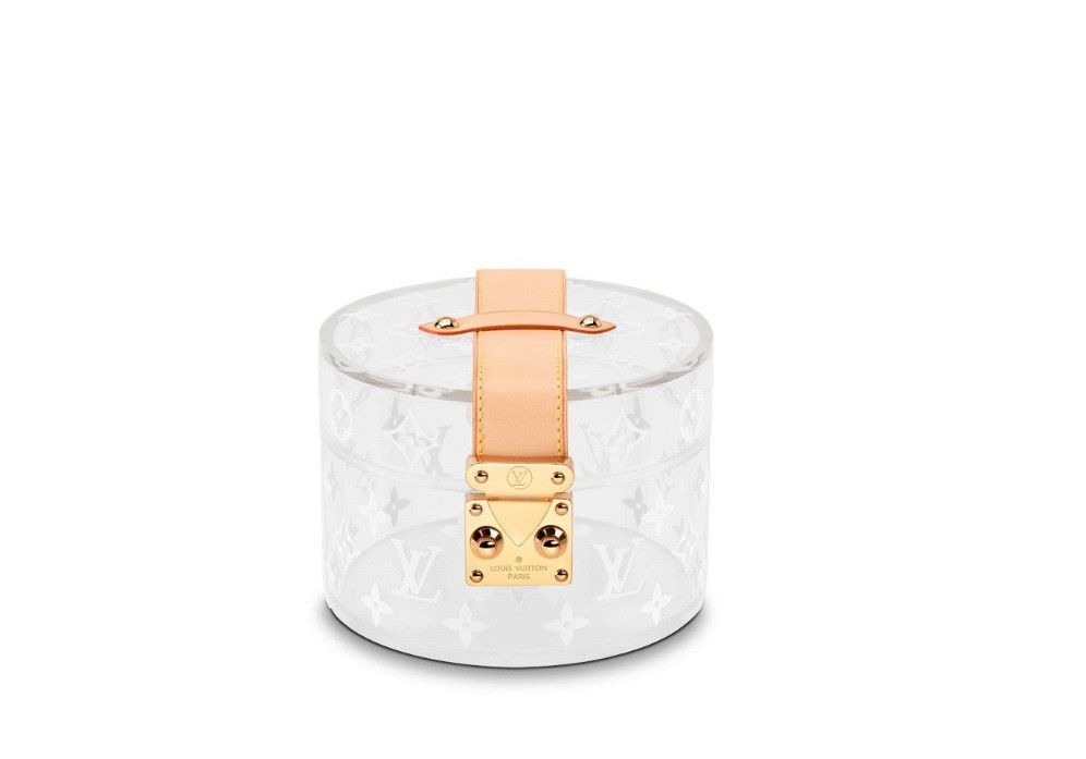 Louis Vuitton LOUIS VUITTON MONOGRAM TRANSPARENT BOX WITH TRUNK S-LOCK ...