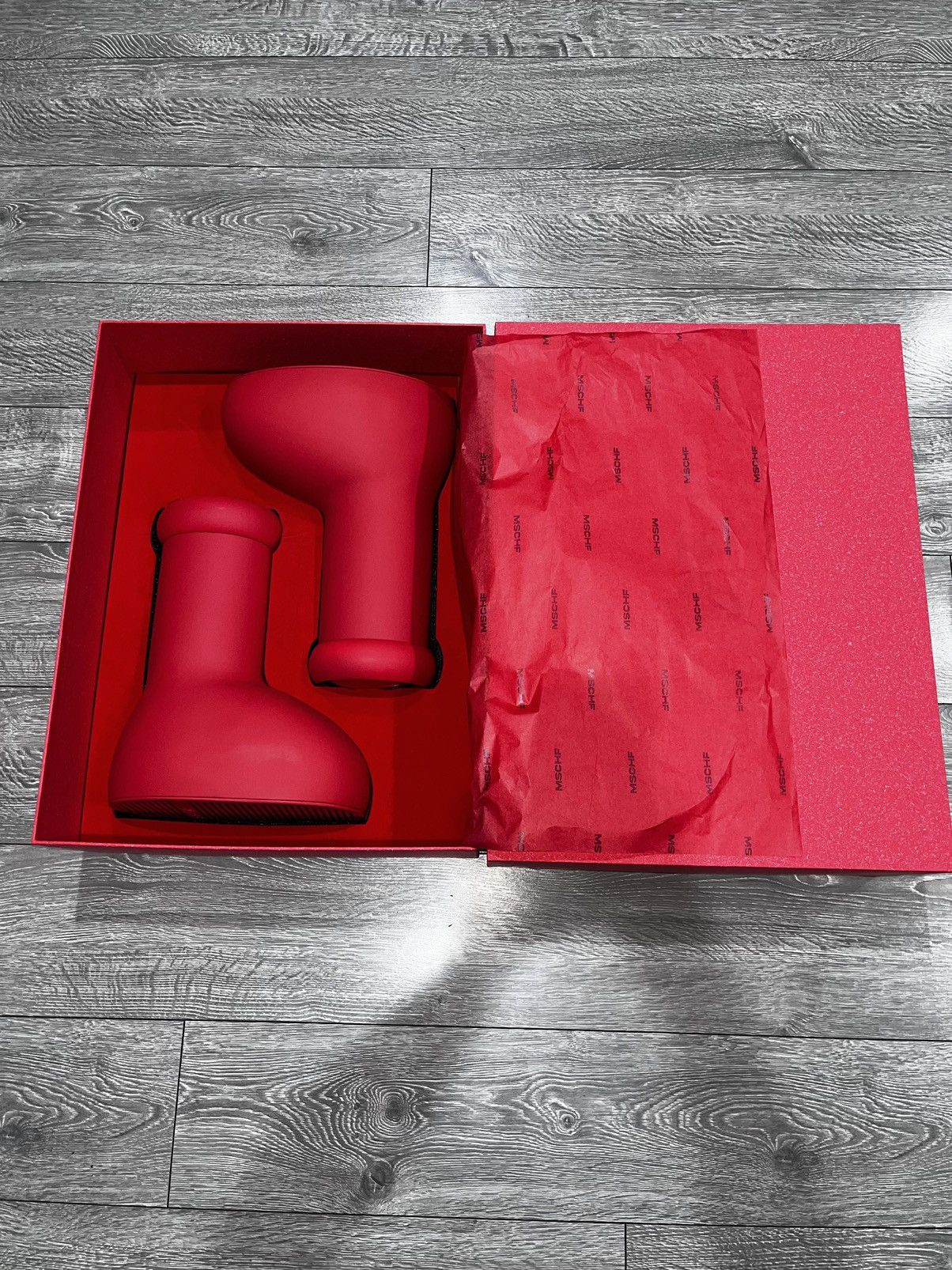 MSCHF BIG RED BOOTS (BRB) MSCHF | Grailed