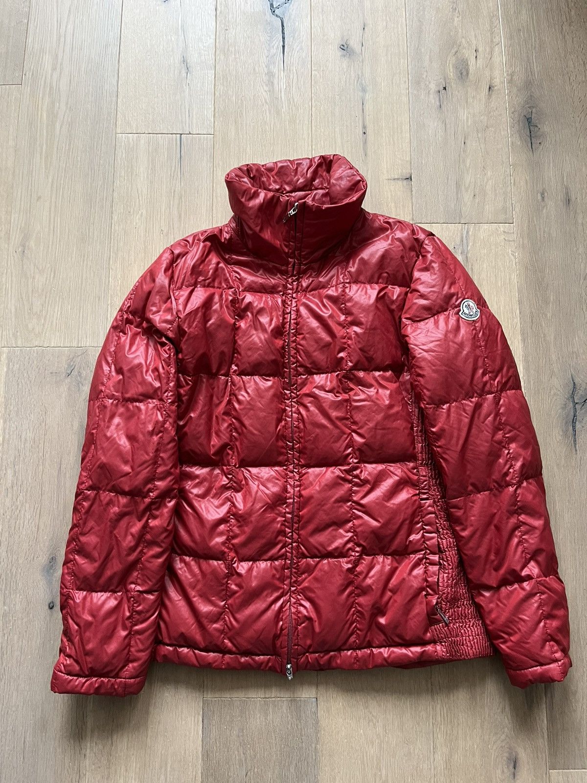Moncler Moncler Vintage Red Down Jacket | Grailed