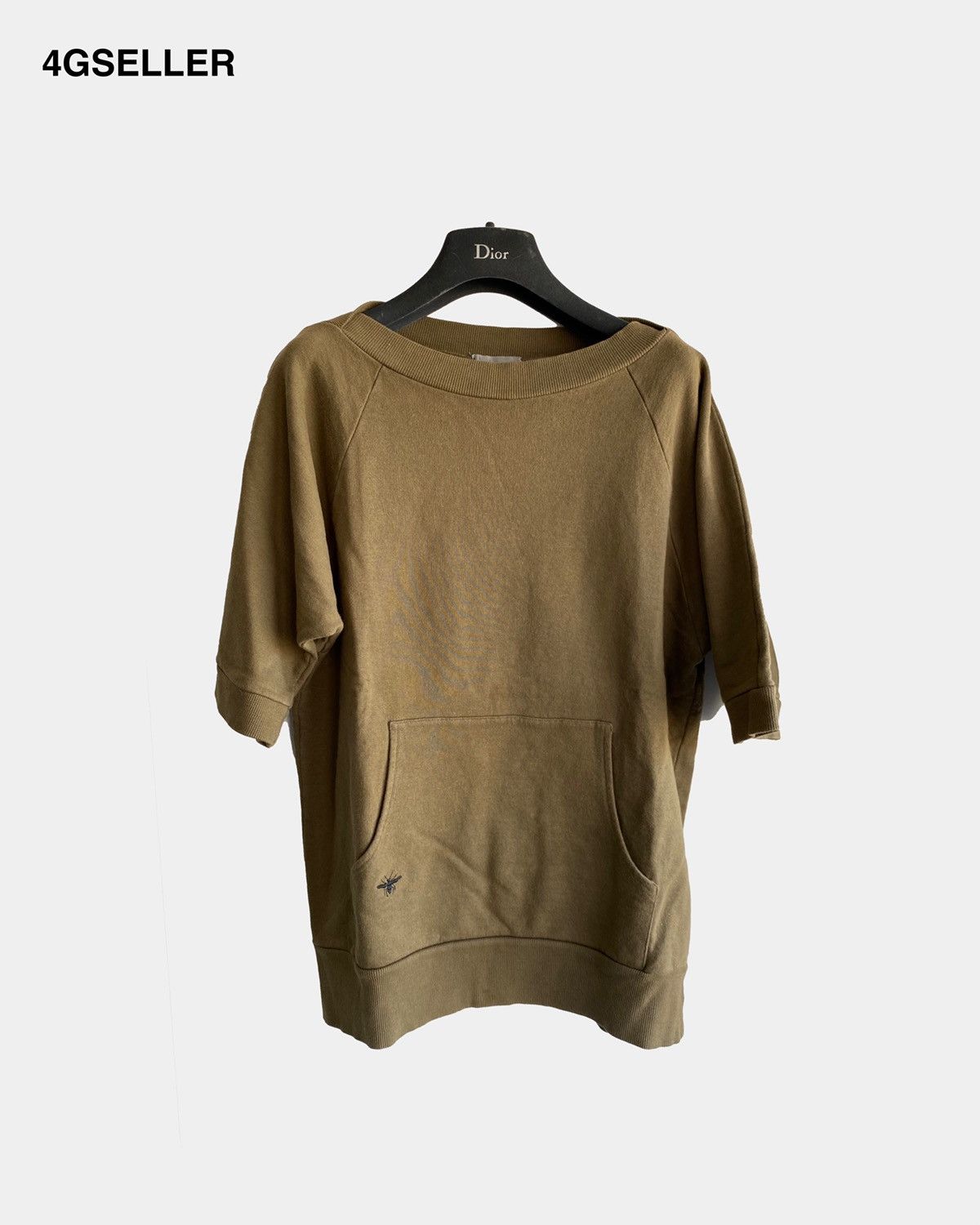 Dior Dior Homme 07 Hedi Army Green BEE Sweater Shirt L | Grailed