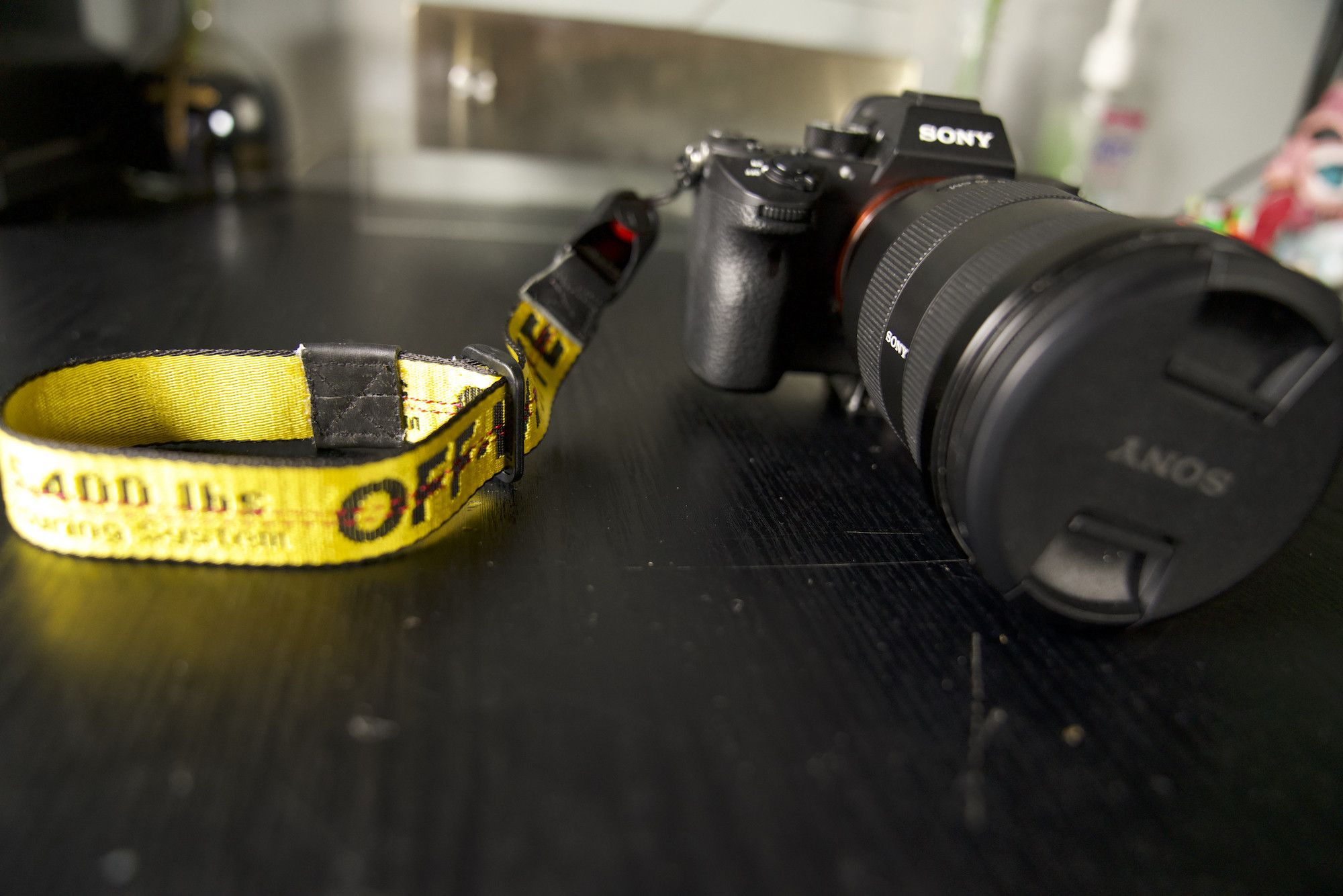 Custom Off White Industrial Belt Camera Wrist Strap 100% Authentic ...