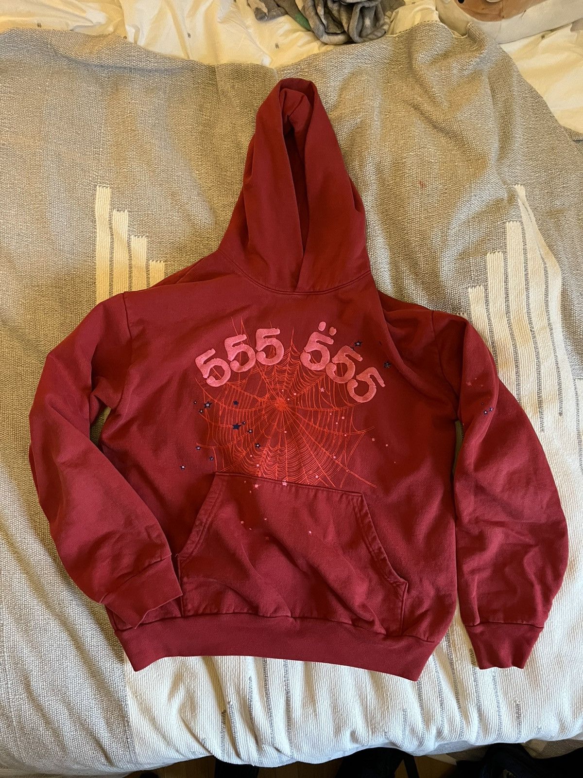 Spider Worldwide SPIDER 555 ANGEL NUMBER HOODIE | Grailed