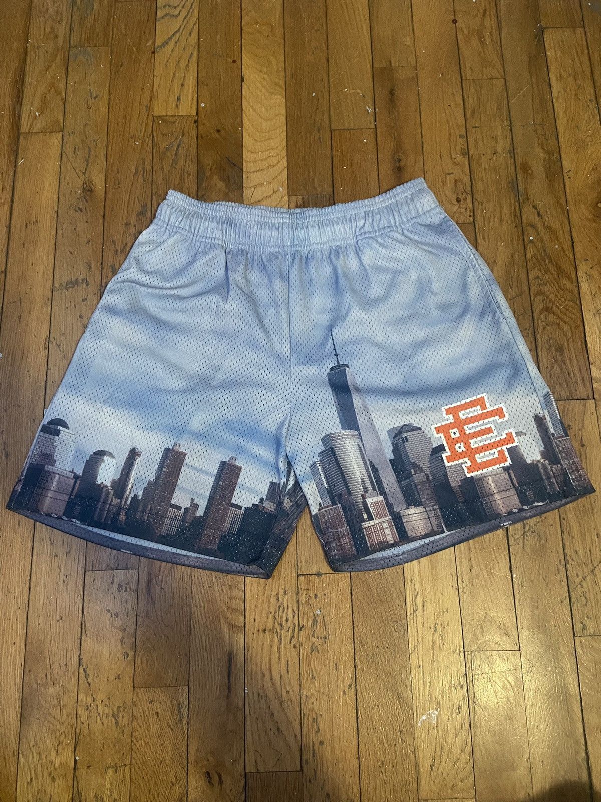 Eric Emanuel Eric Emanuel New York City skyline shorts | Grailed