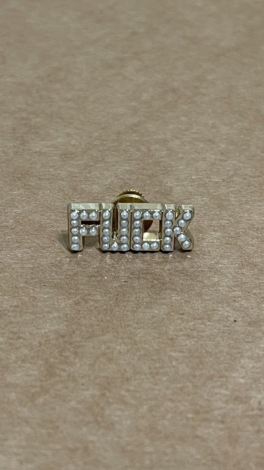 Supreme Final Price Drop Supreme Fuck Pin Grailed