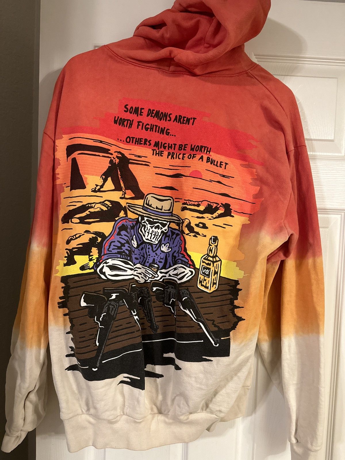 Warren Lotas Warren lotas cowboy orange hoody 🔥 L | Grailed