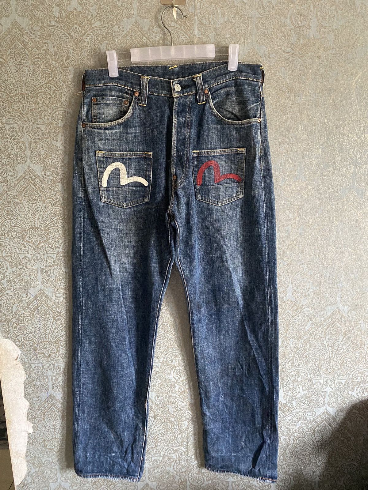 Vintage Vintage Evisu Multipocket Gull Selvedge Jeans | Grailed