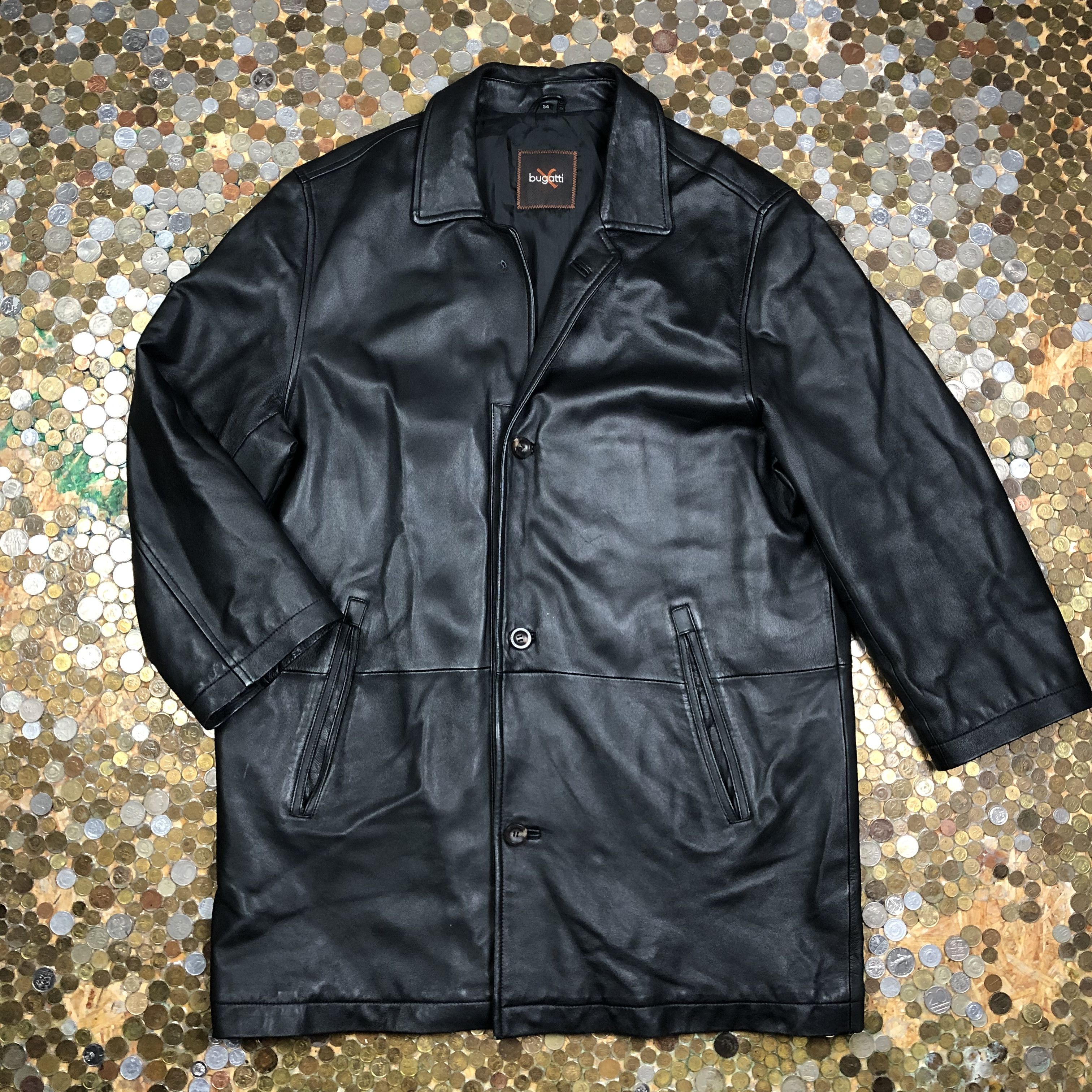 Bugatti × Vintage Bugatti Vintage Leather Jacket Coat 90's | Grailed