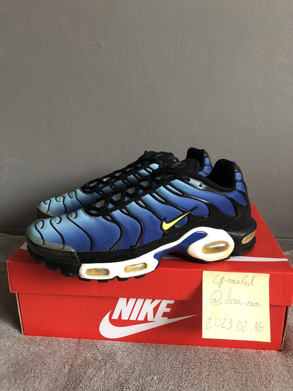 Nike × Vintage Nike Air Max Plus TN Hyper Blue (2013) 604133-475 | Grailed