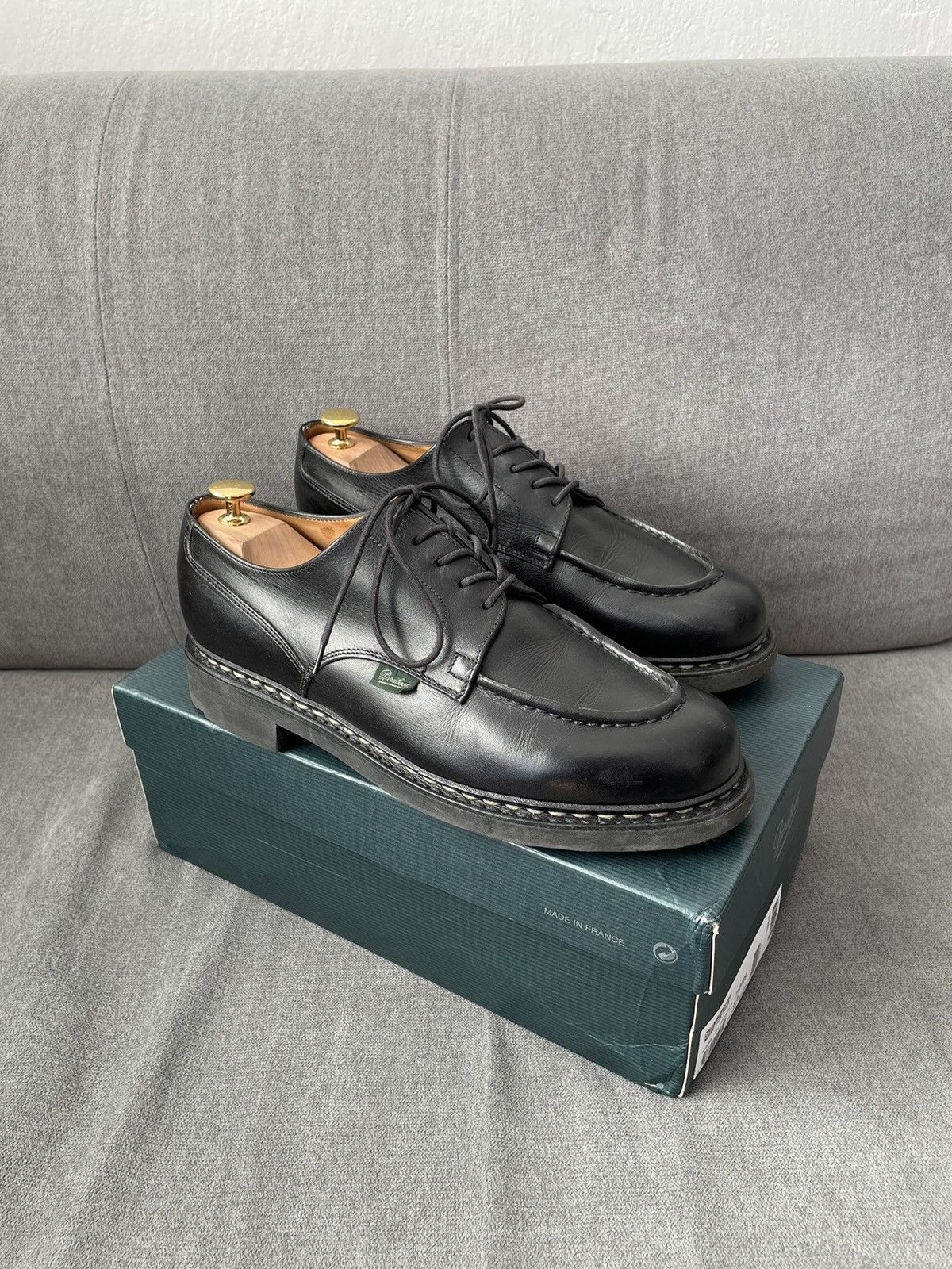 Paraboot Paraboot Chambord Lisse Noir | Grailed