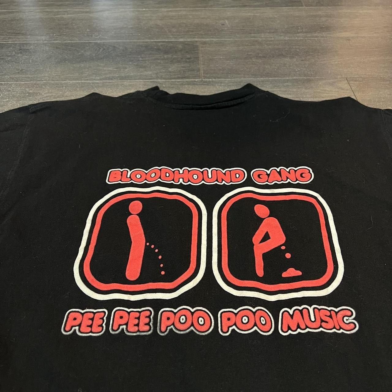 Band Tees × Vintage Vintage bloodhound gang pee pee poo poo music t ...