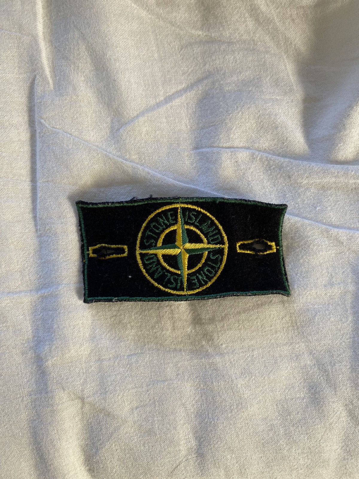 Stone Island 90s Stone Island Badge Green Trim | Grailed