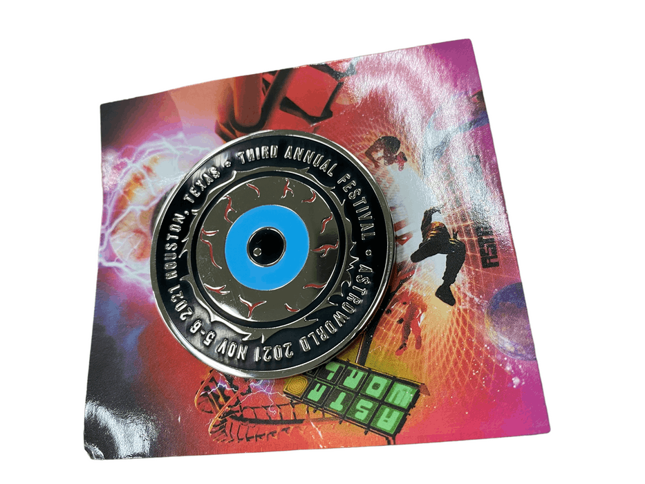 Travis Scott AstroWorld Eyeball Pin 2021 | Grailed