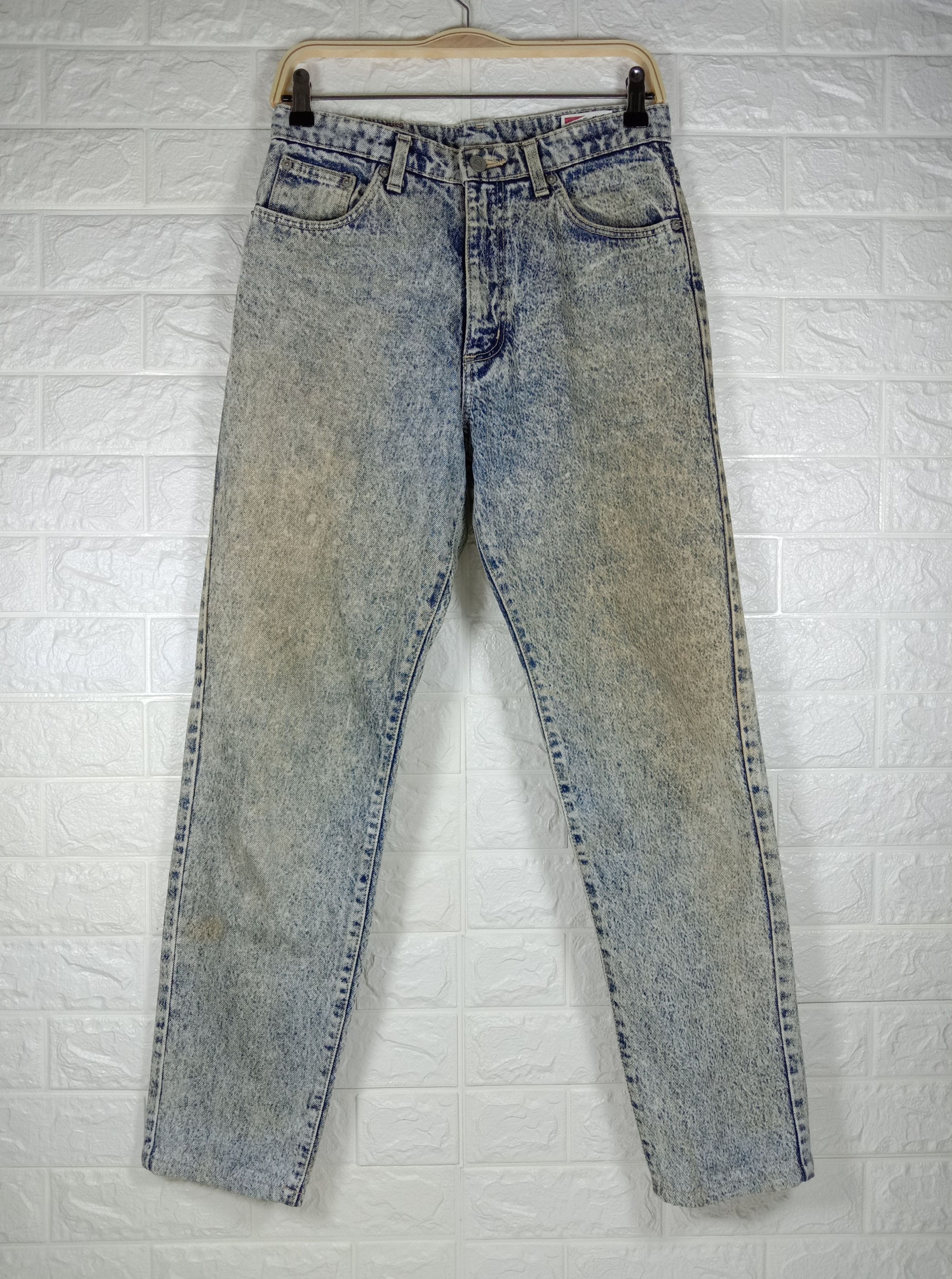 Vintage Vintage Wrangler Acid Wash Rusty Jeans | Grailed