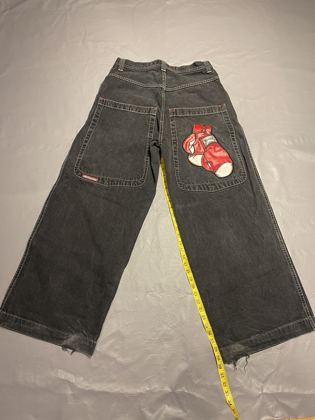 JNCO × Streetwear × Vintage Vtg/Y2k Black Jnco Jeans 33/32 Boxing Glows ...