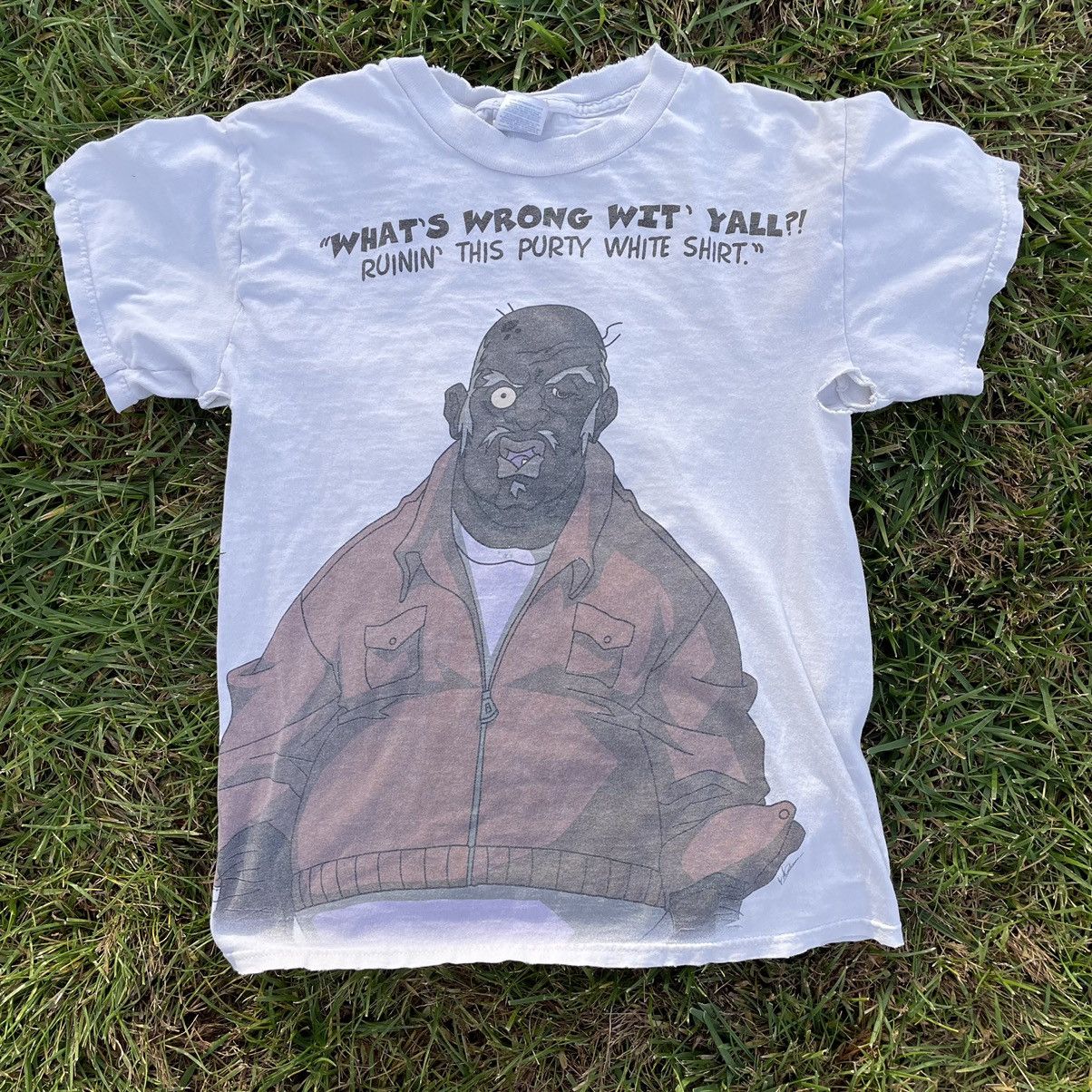 Vintage Thrashed Boondocks Uncle Ruckus Tee | Grailed