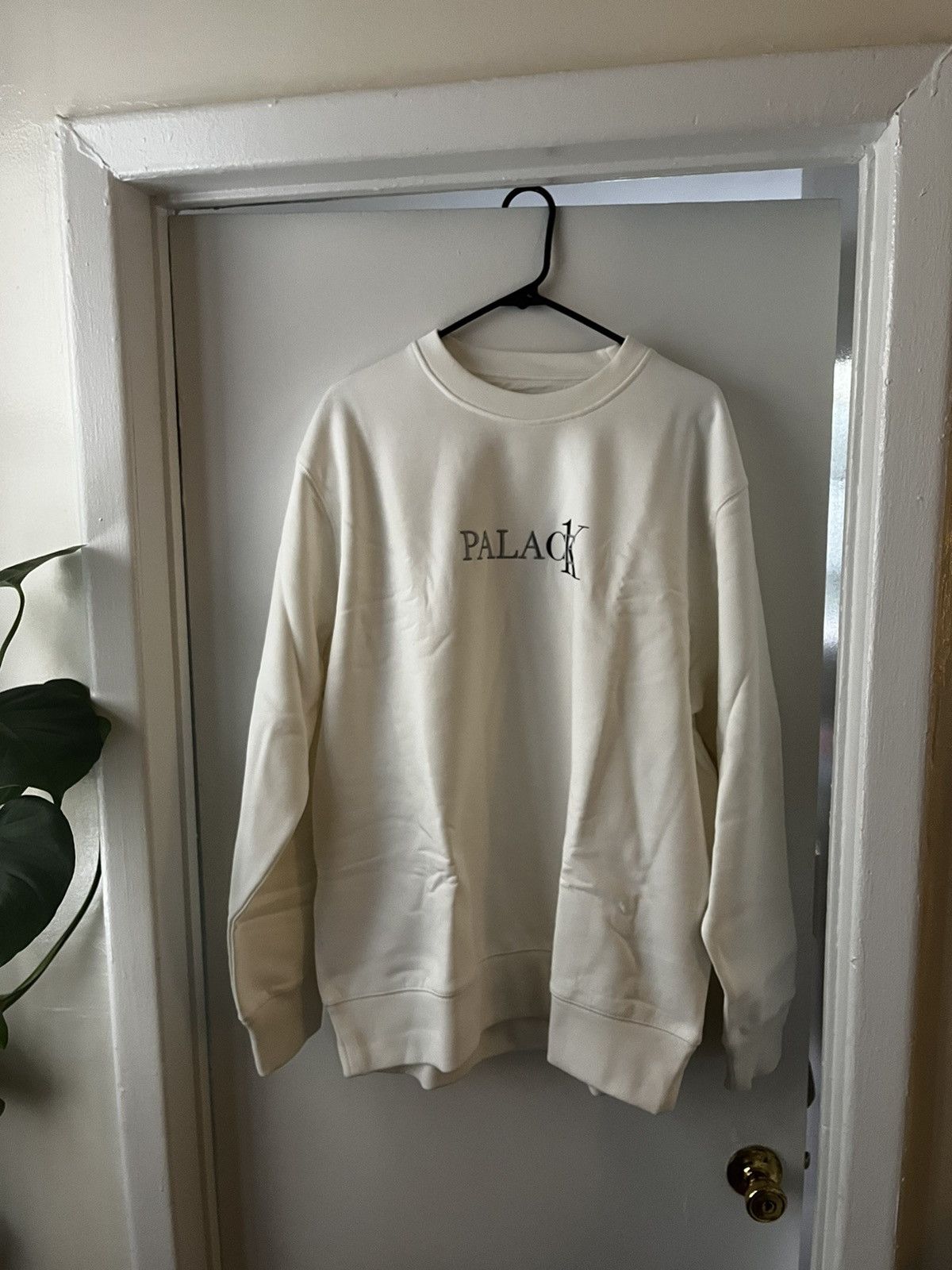 Calvin Klein × Palace Palace x Calvin Klein “CK1 Palace” White Crewneck ...