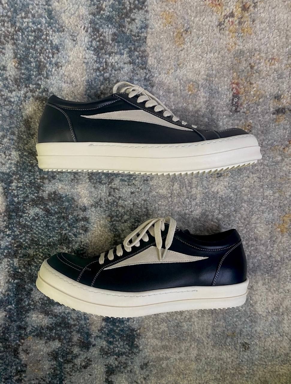 Rick Owens Rick Owens Vans low-top sneakers FW22 | Grailed