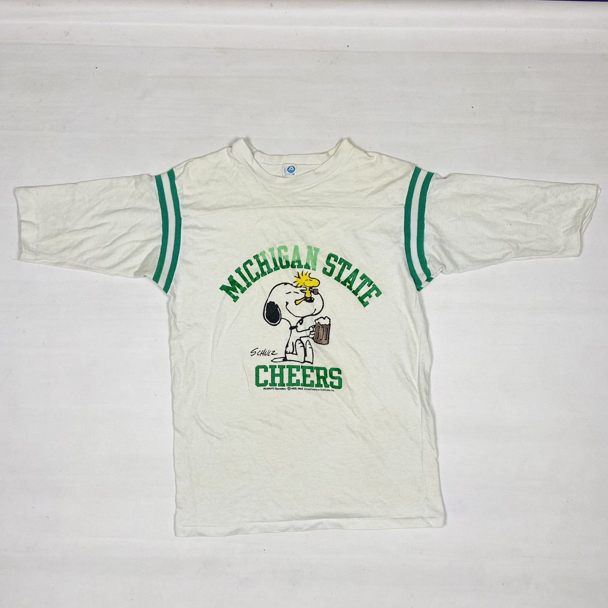 Archival Clothing × Peanuts × Vintage 1965 ARCHIVE PEANUTS CHEERS ...