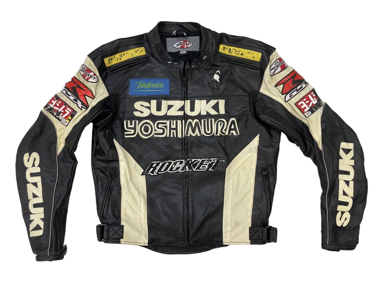 Vintage Vintage Suzuki GSX Yoshimura by Joe Rocket racing jacket | Grailed