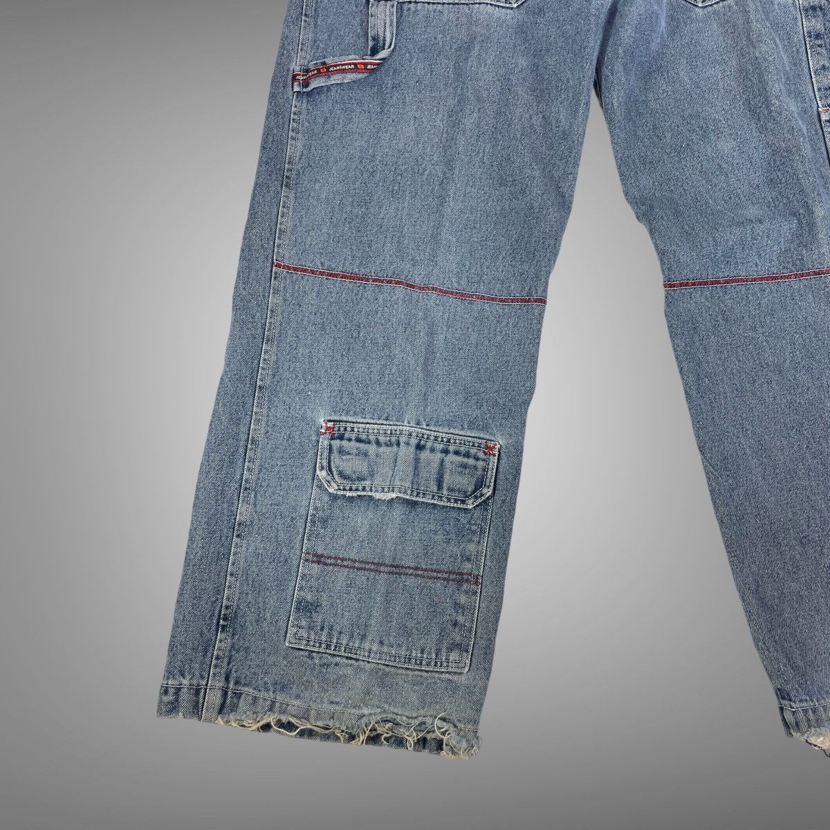 Vintage Vintage 90s y2k otb rave baggy denim jeans | Grailed
