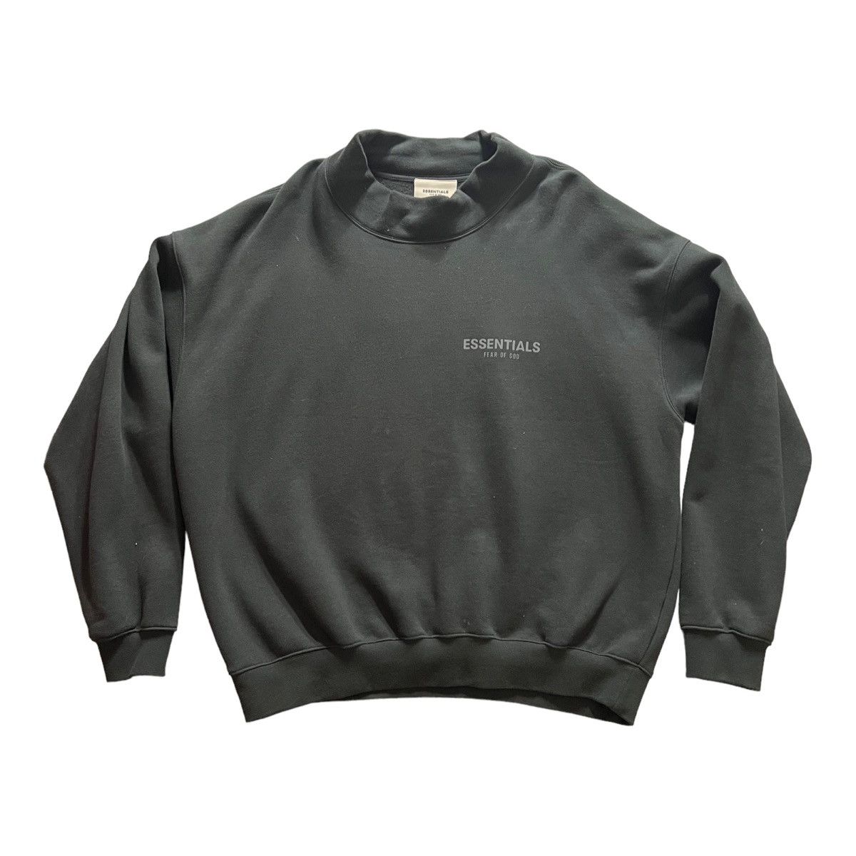 Essentials × Fear of God Fear of God Essentials Mock Neck Sweatshirt ...