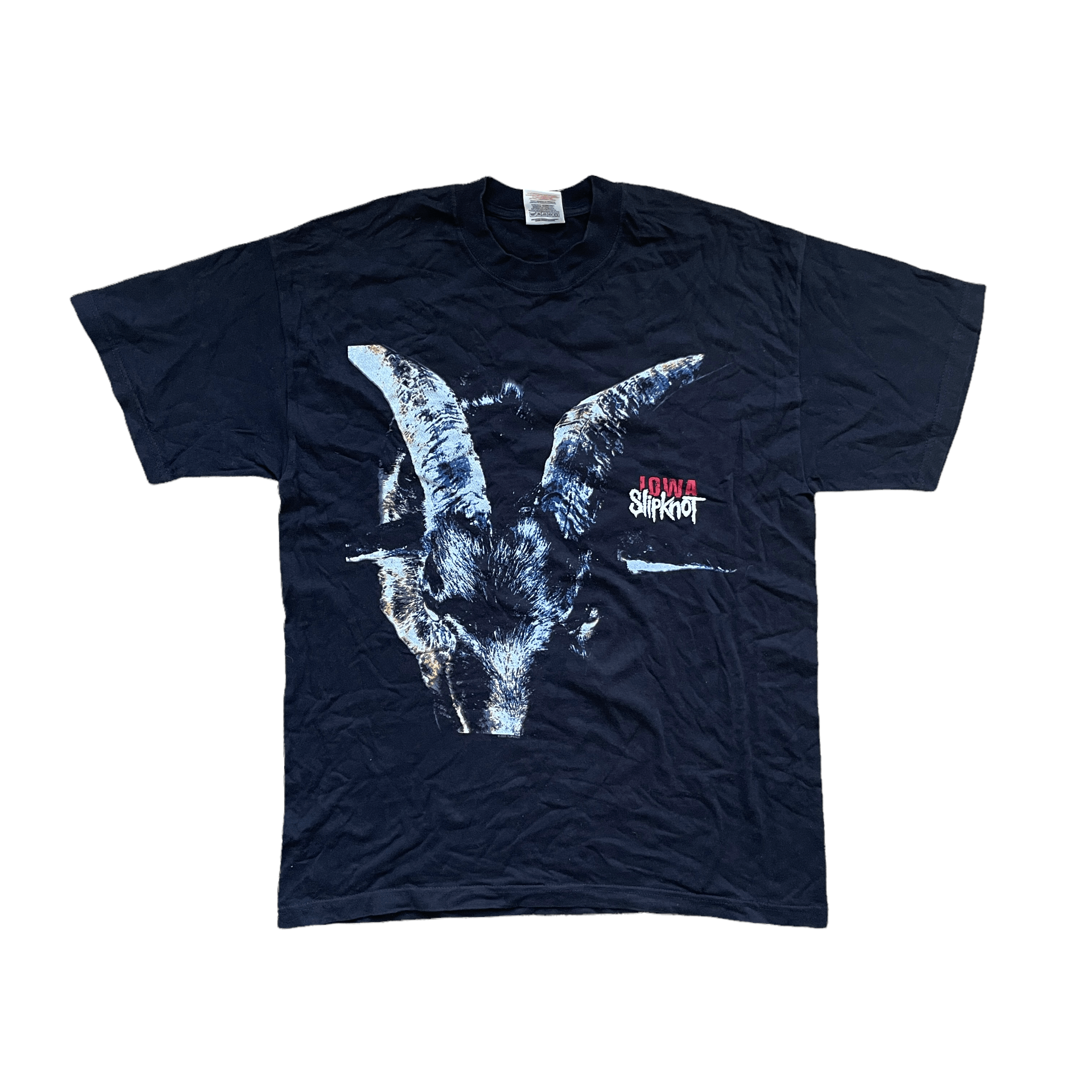 Fruit Of The Loom Vintage rare 2001 Slipknot IOWA Official T-shirt ...