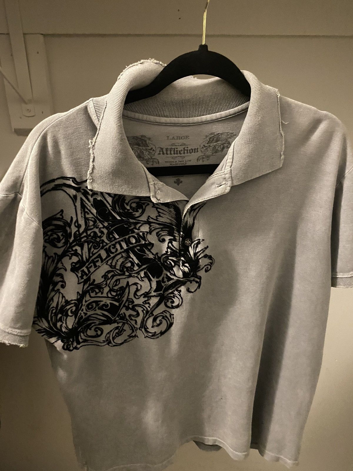 Affliction Affliction Polo With Wings | Grailed
